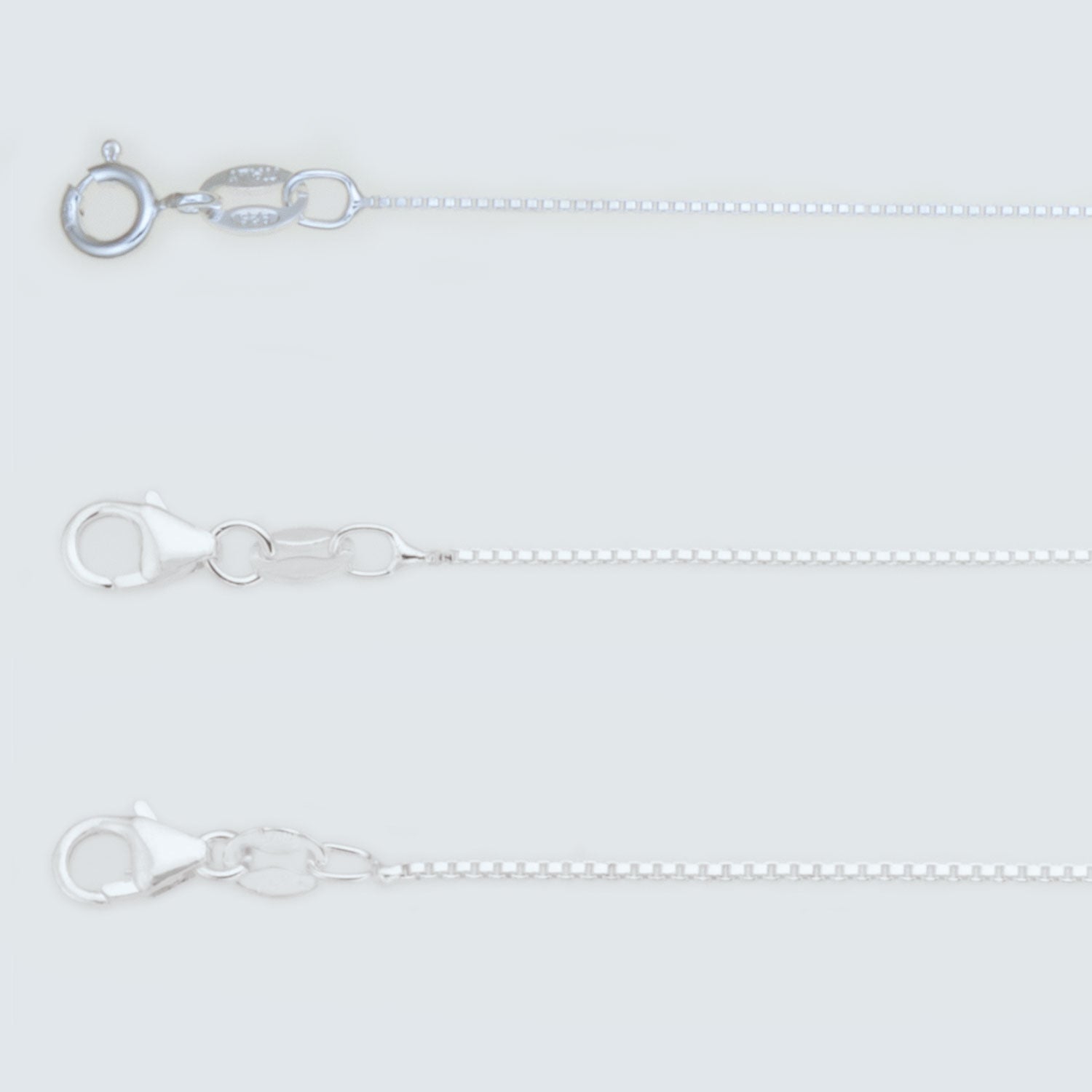 Sterling Silver Box Chains – silverjewelleryonline.co.za