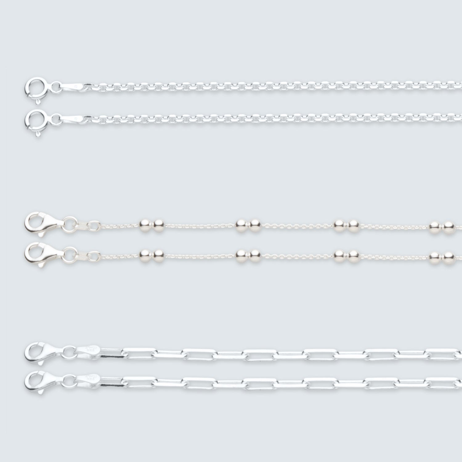 Sterling Silver Fashion Chain & Bracelet Sets – silverjewelleryonline.co.za