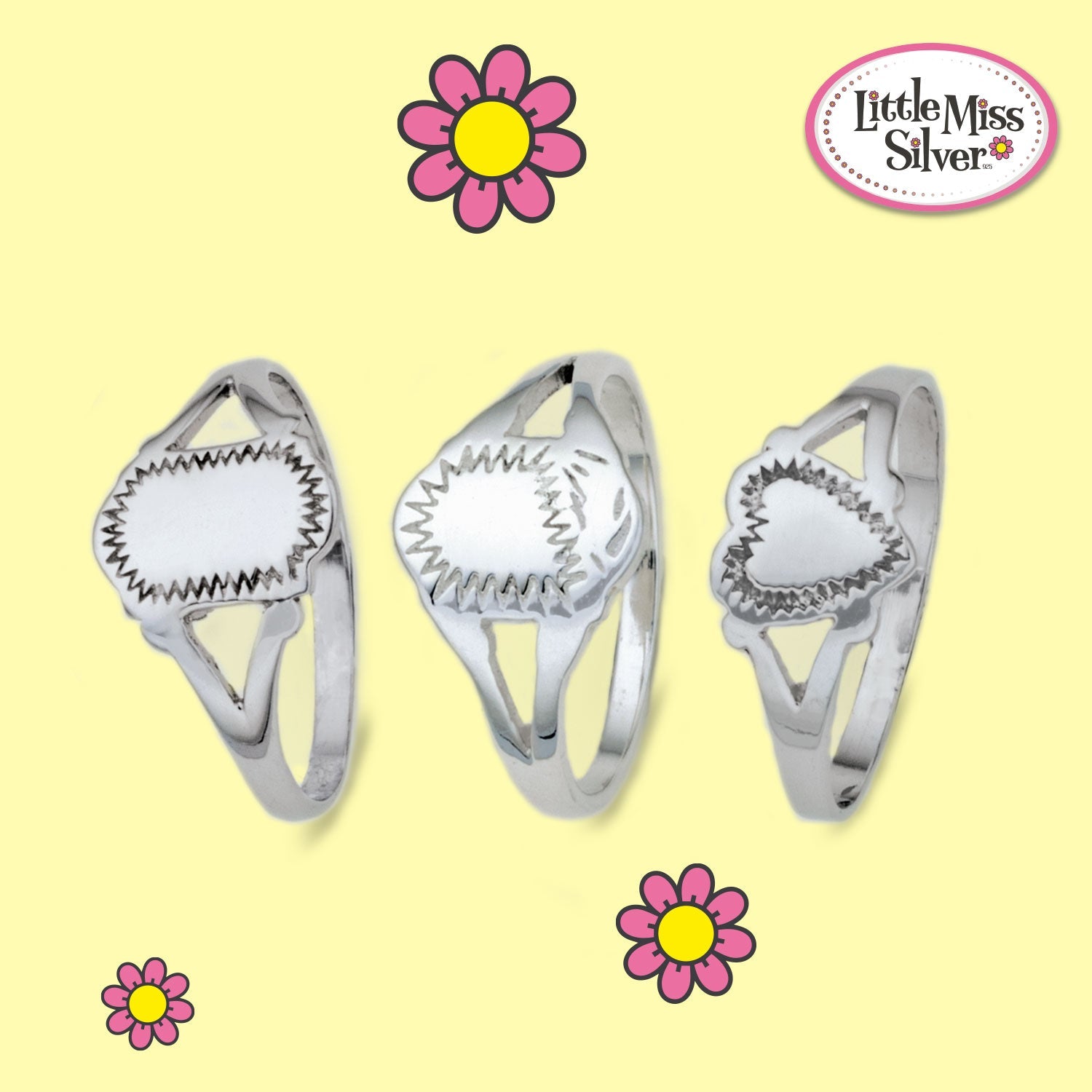 Sterling Silver Baby Signet Rings – silverjewelleryonline.co.za