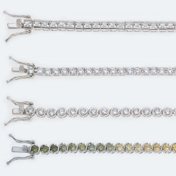 Sterling Silver Tennis Bracelets – silverjewelleryonline.co.za