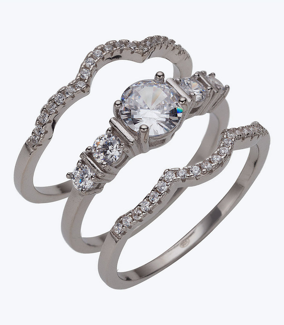 Sterling Silver Wedding Sets – silverjewelleryonline.co.za