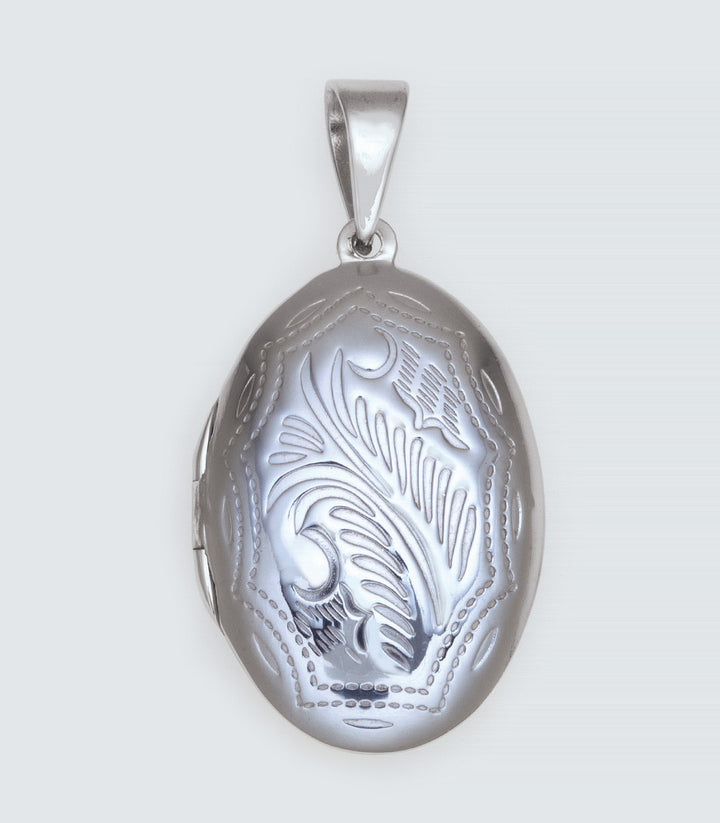 Sterling Silver Lockets – silverjewelleryonline.co.za