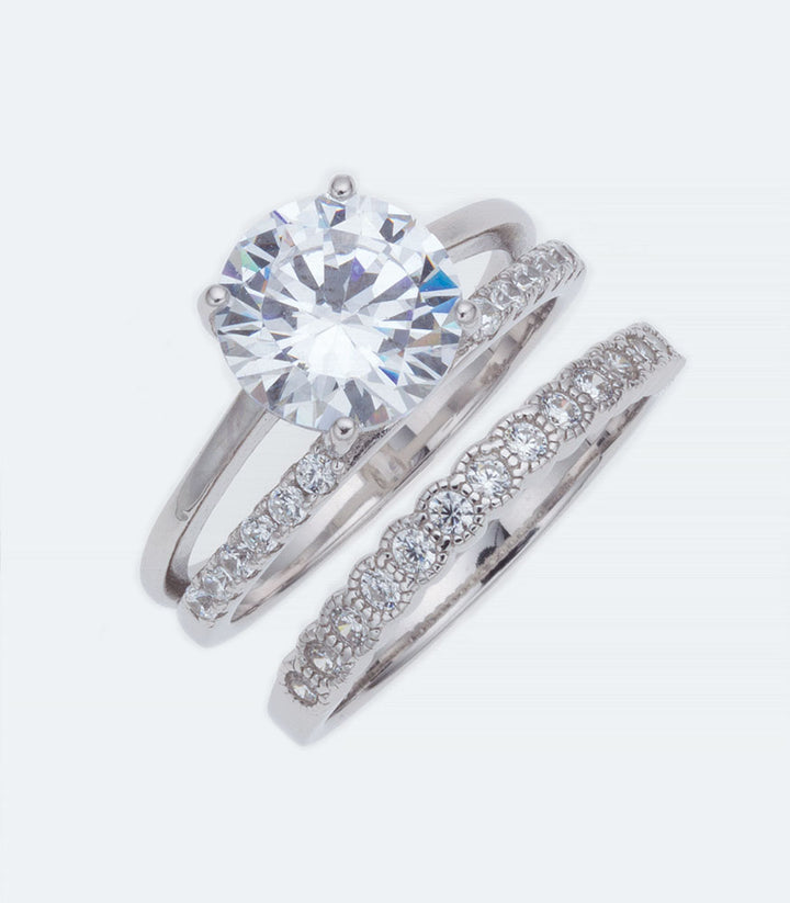 Sterling Silver Wedding Sets – silverjewelleryonline.co.za